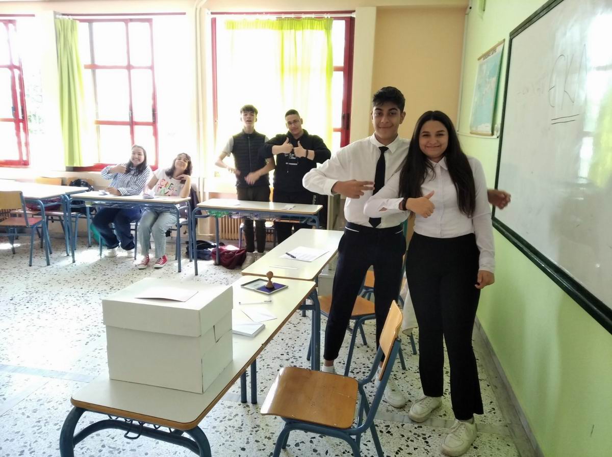 Προσομοίωση εκλογών – 6 Γυμνάσιο Σερρών