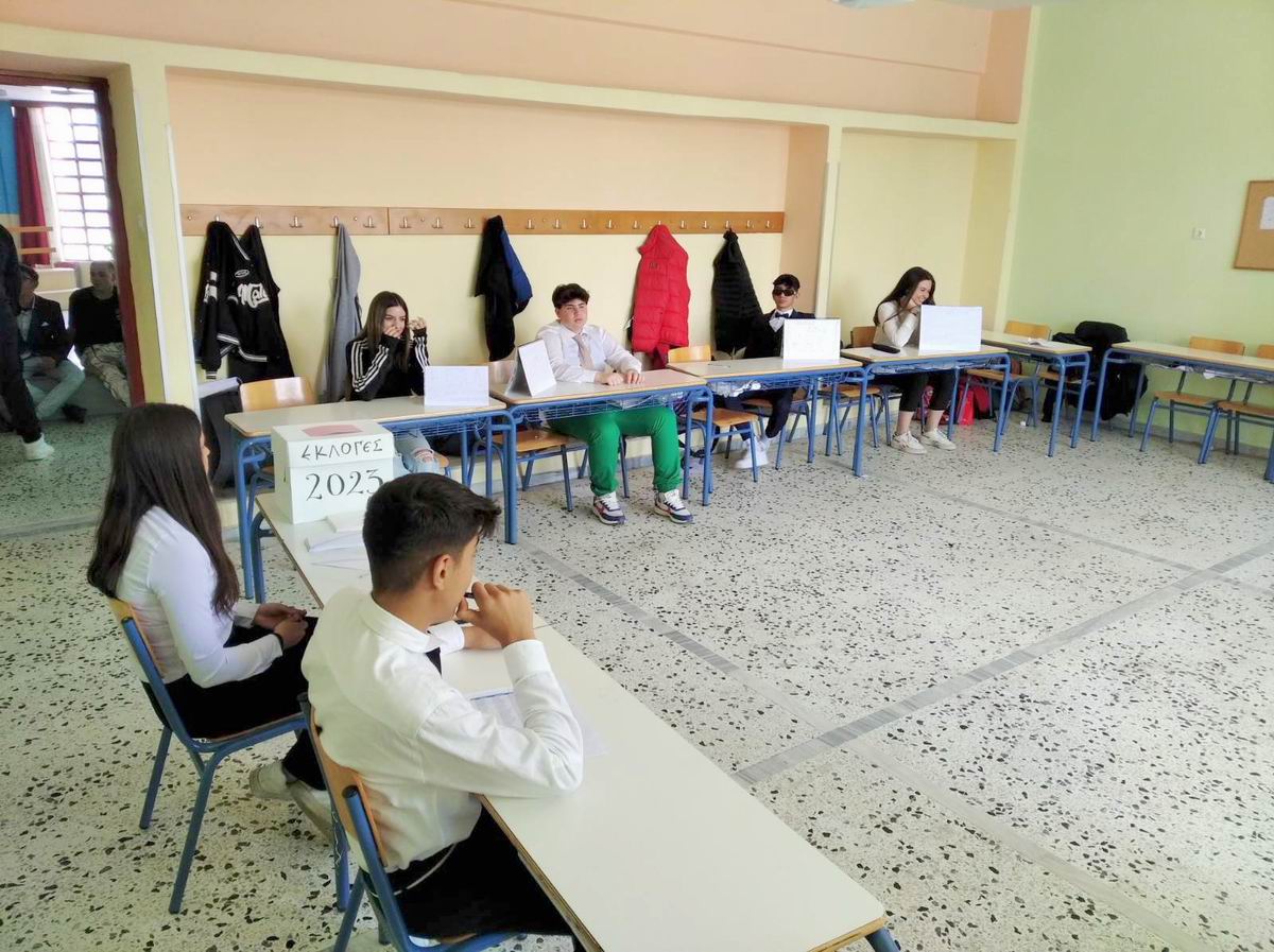 Προσομοίωση εκλογών – 6 Γυμνάσιο Σερρών